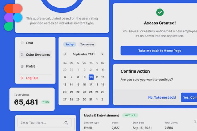 20+ Free Admin Dashboard Templates for Figma - Sirrona | Web Design