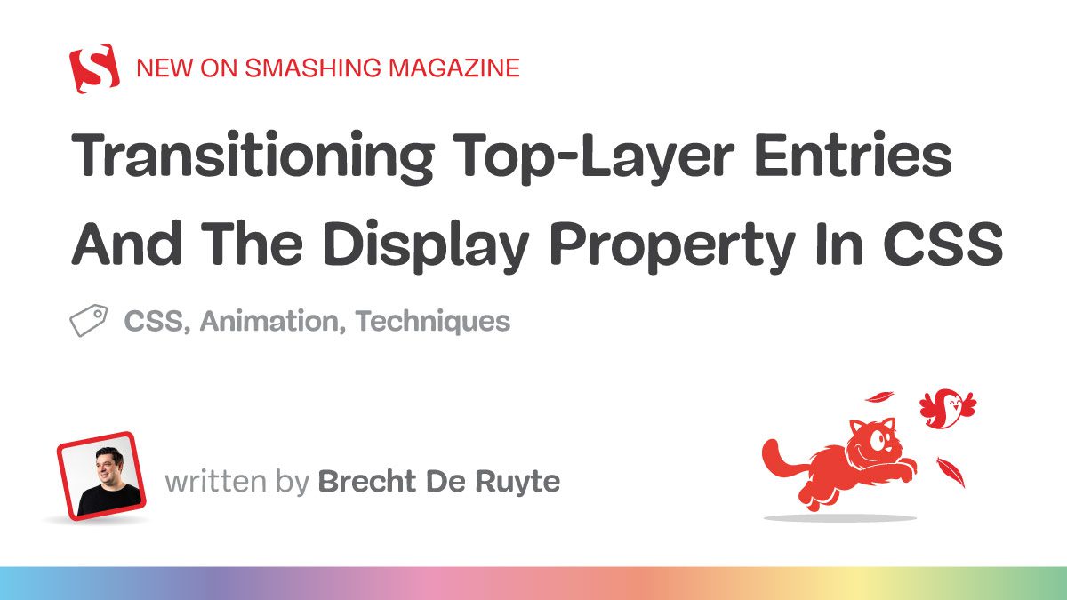 Transitioning Top-Layer Entries And The Display Property In CSS ...